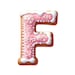 36 PNG Pink Christmas Gingerbread Alphabet,christmas Alphabet PNG ...