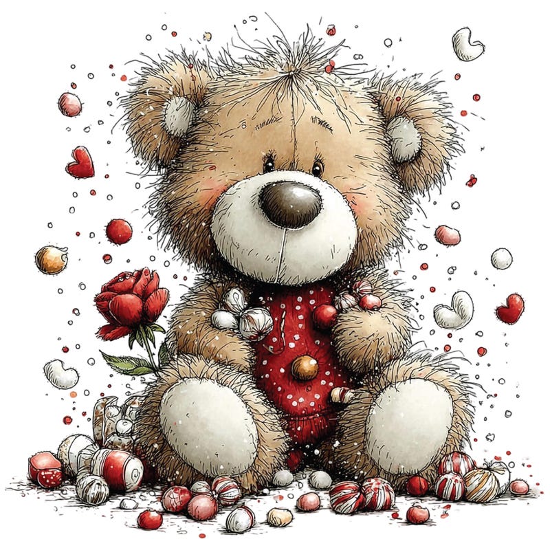 Tatty Teddy Love - Etsy
