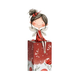 Watercolor Christmas Clipart – Festive Holiday PNG Bundle (digital ...