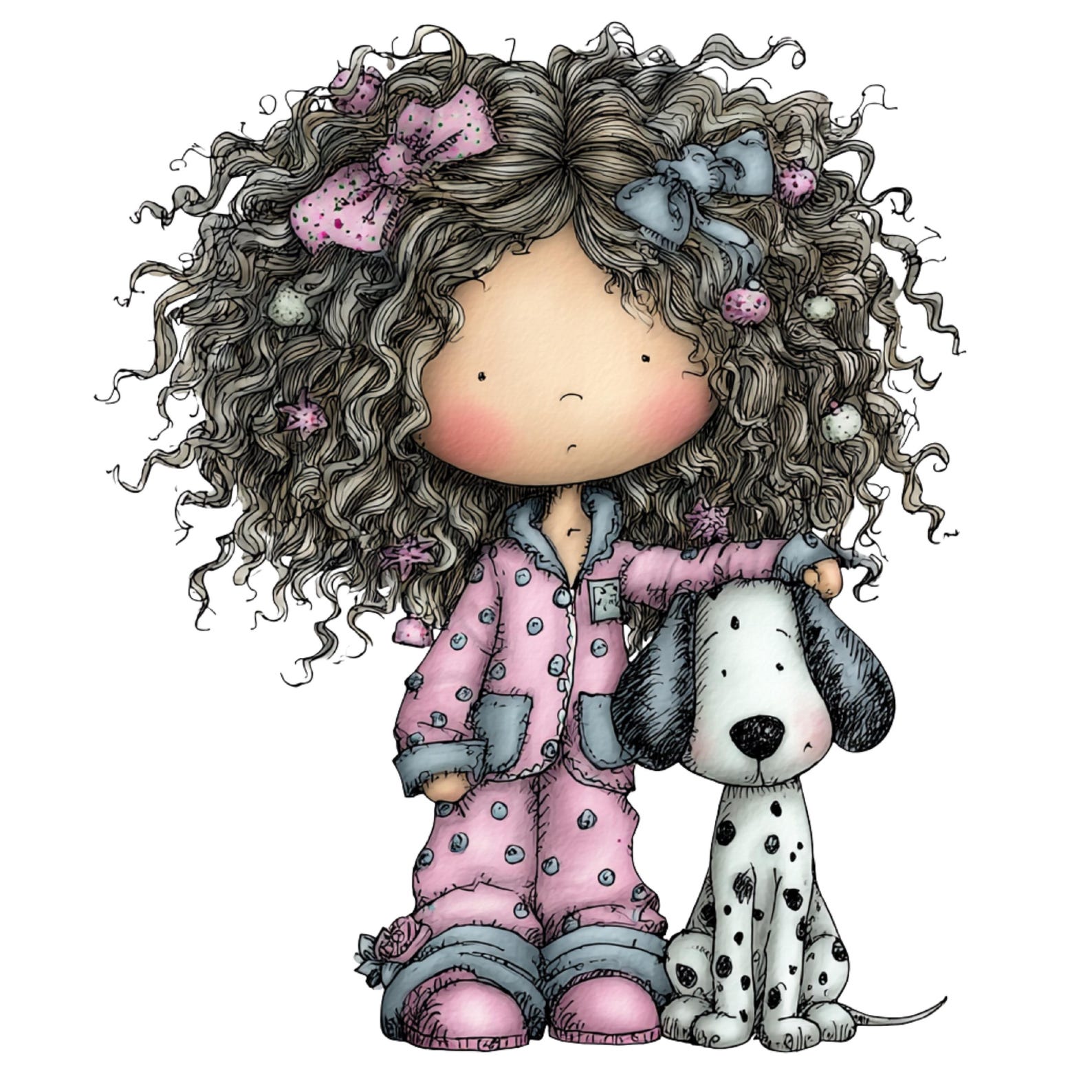 Whimsical People and Pets Set: Charming Character Art Bundle 30 PNG - Etsy