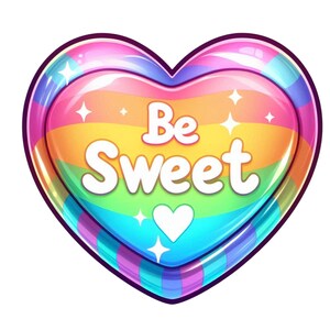Valentine’s Day Candy Hearts Clipart – Cute Sweet Love PNG Bundle ...