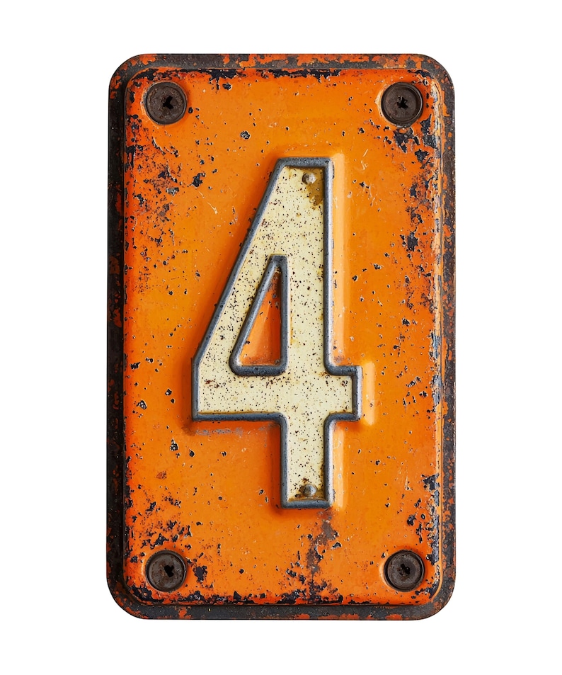 Metal License Plate Alphabet Clipart,36‑piece Vintage Auto Sign Letters ...