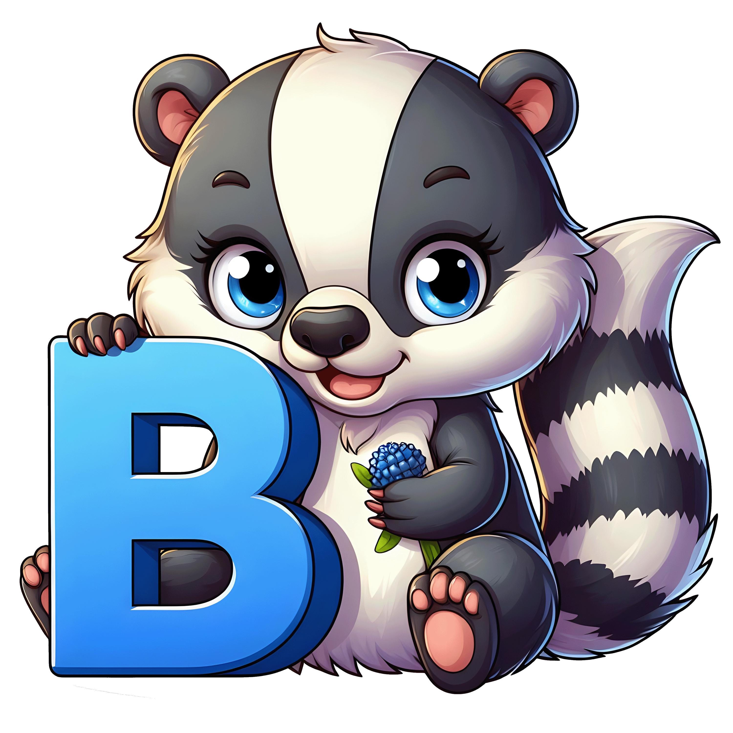 Alphabet Animals Clipart Set: Educational Letter Illustration Bundle 26 ...