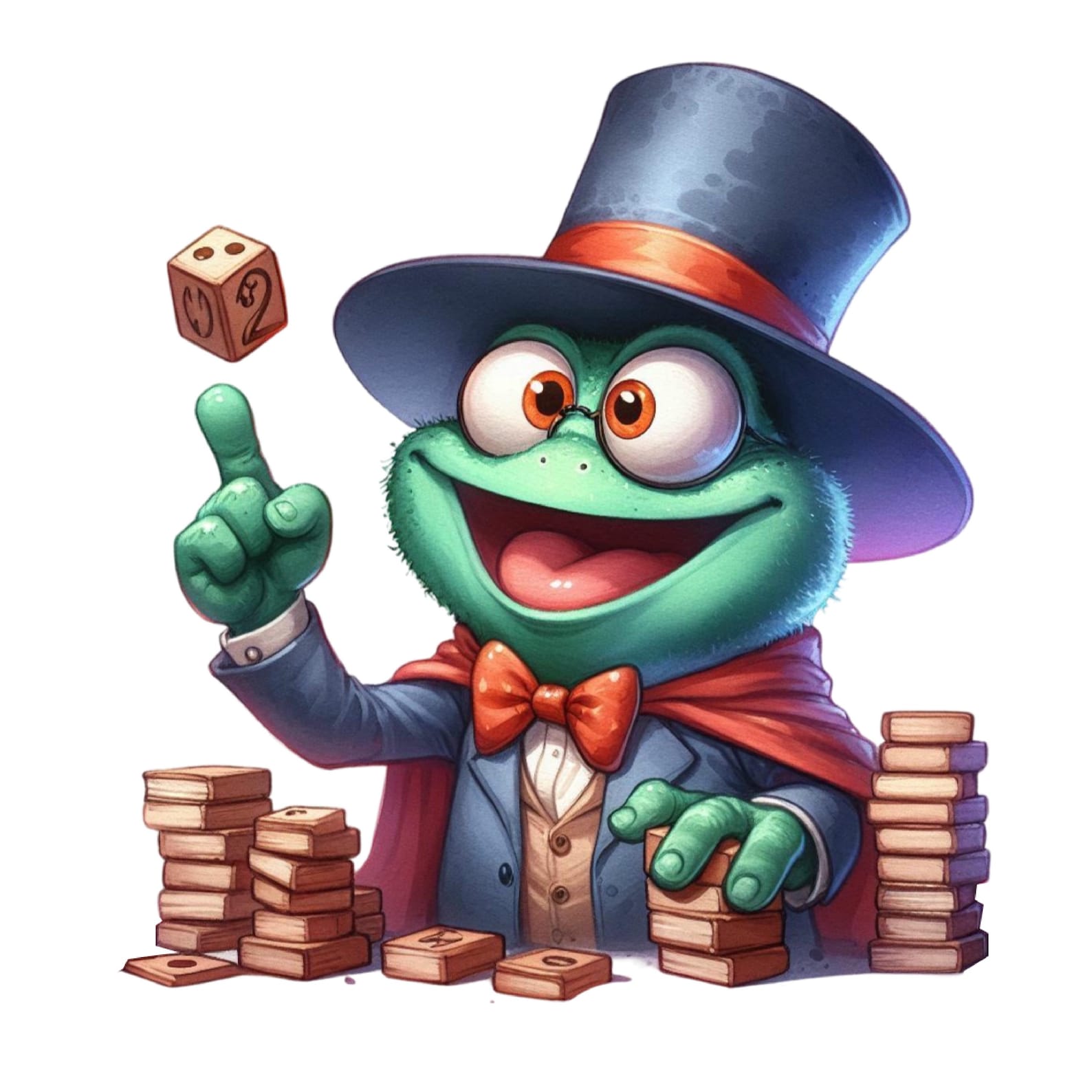 27 PNG Cute Frog Clipart Bundle, Funny Frog Clipart,watercolor Clipart ...