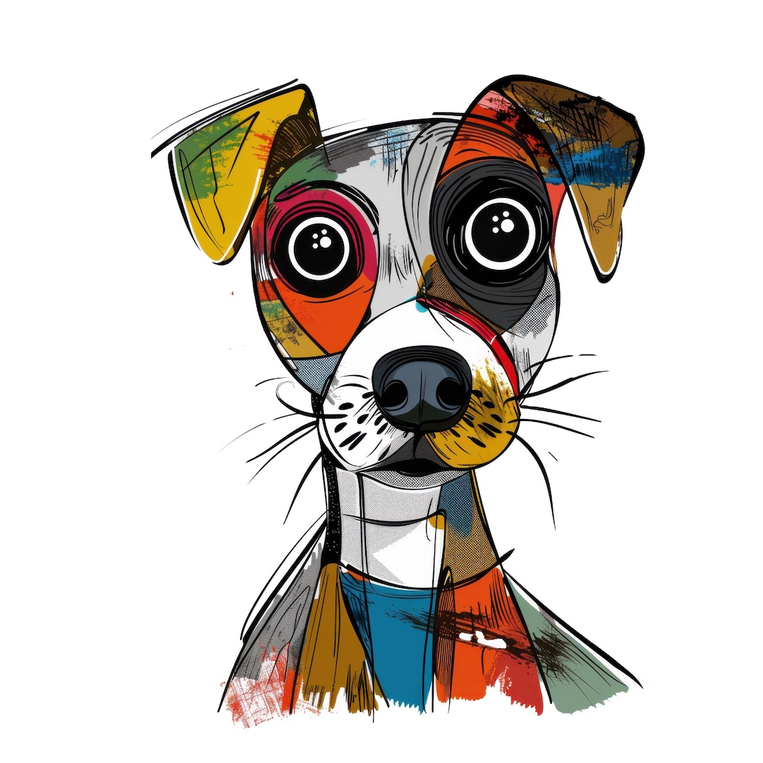 42 PNG Doodle Carton Dogs,transparent PNG Files,digital Download ...