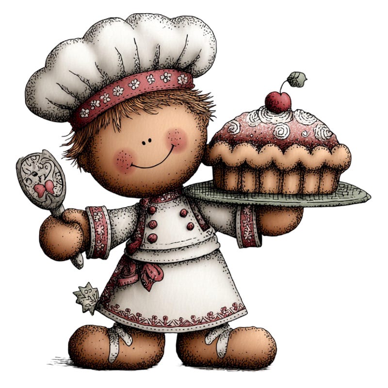 Gingerbread Chef - Etsy