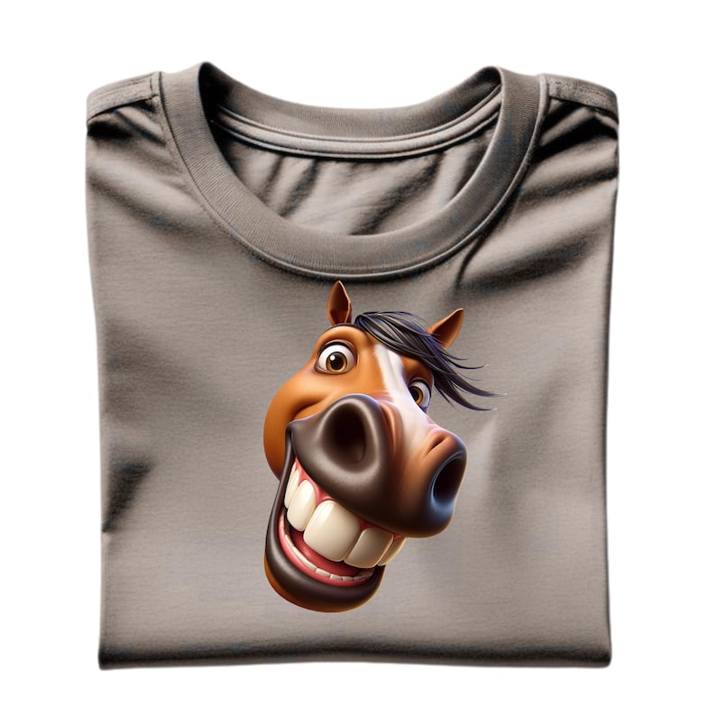 16 PNG Laughing Horse Face Clipart Bundle,funny Laughing Horse Face ...