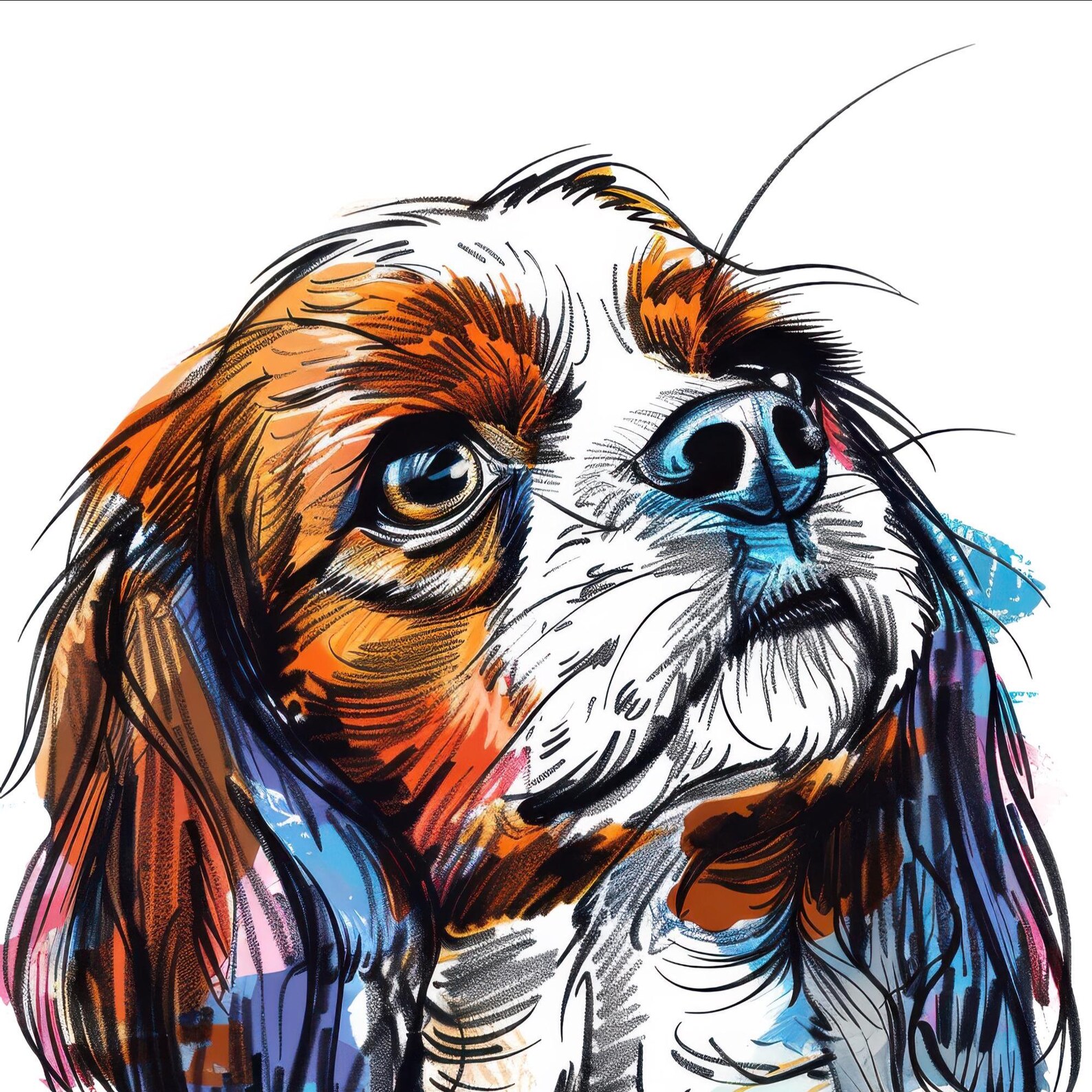 42 PNG Doodle Carton Dogs,transparent PNG Files,digital Download ...