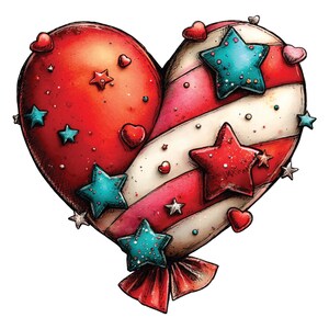 Whimsical Love Set: Romantic Character Art Bundle 37 PNG - Etsy