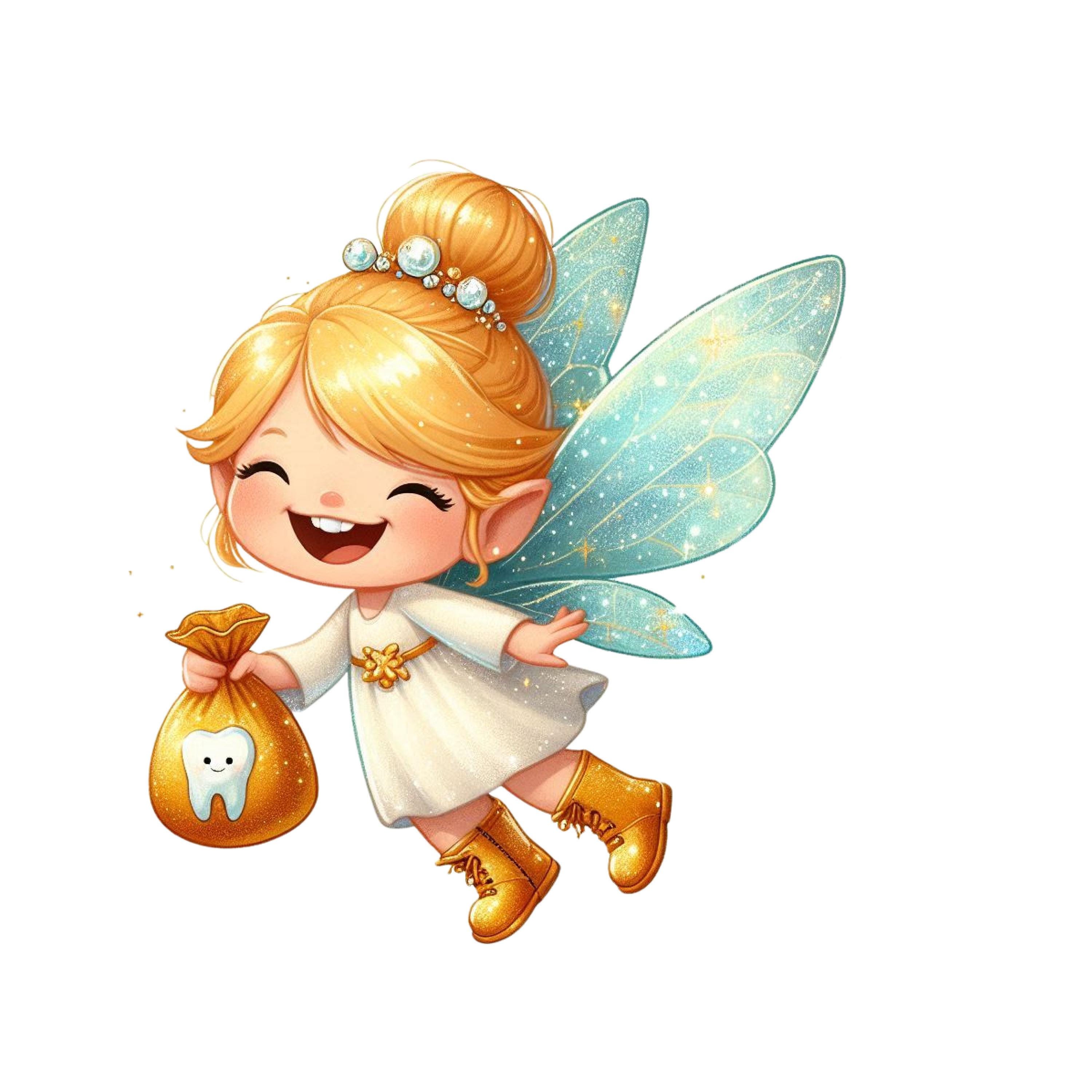 27 PNG Mascot Cute Tooth Fairy Clipart,scrapbook Images,watercolor ...