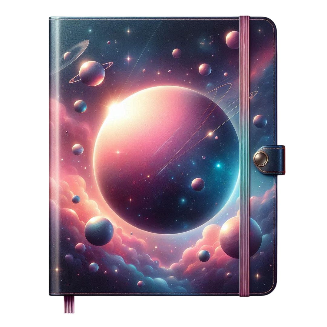 Back to School Notebook Clipart: PNG & JPG, Commercial Use (digital ...