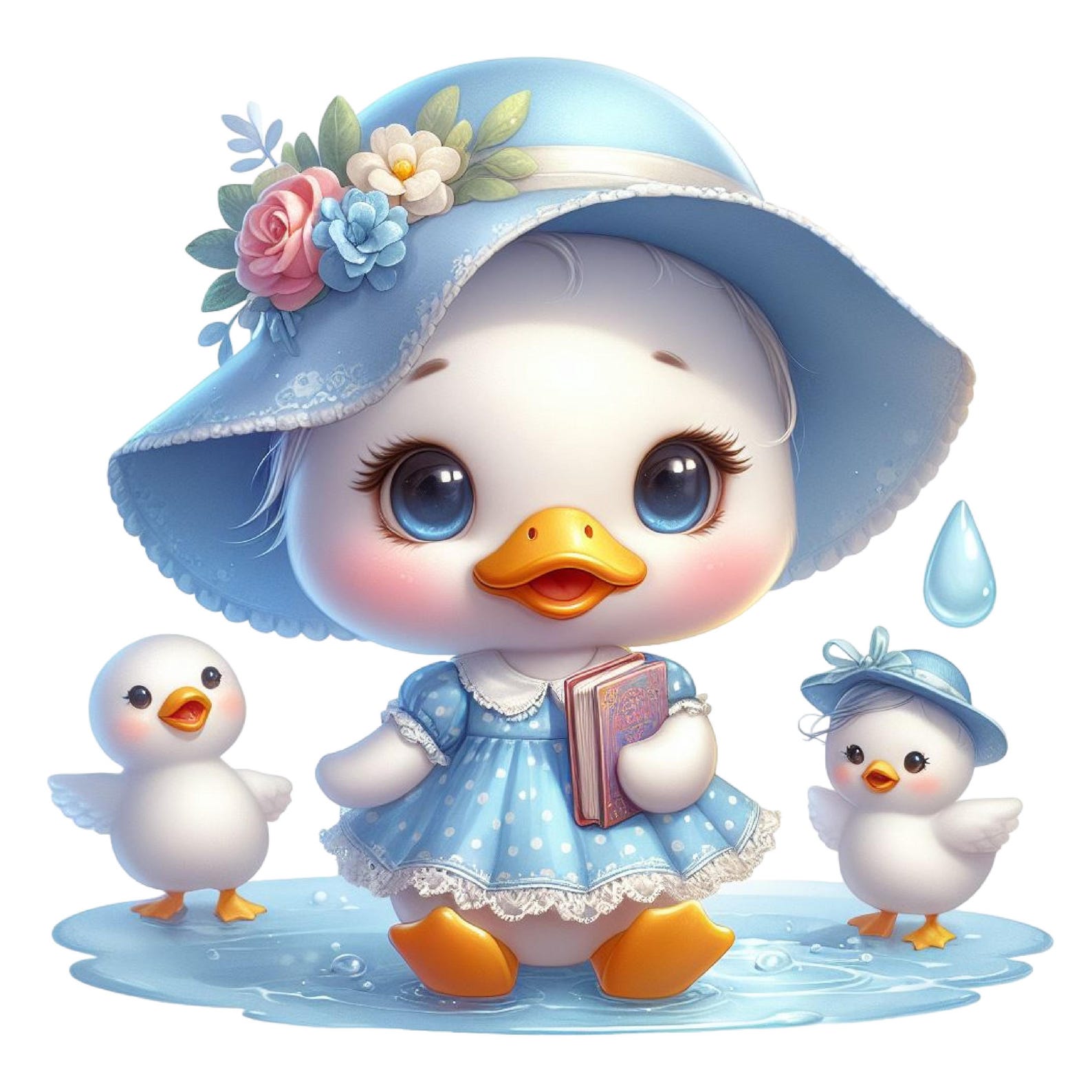 26 PNG Duck Clipart,cute Baby Ducks Clipart,digital Download, Digital ...