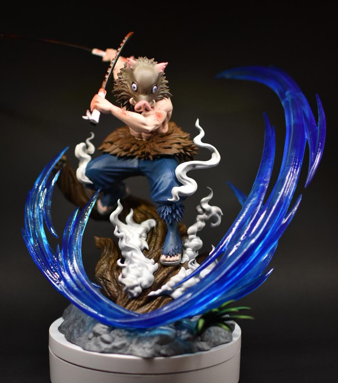Inosuke Figure - Demon Slayer: Kimetsu No Yaiba // Anime Handpainted ...