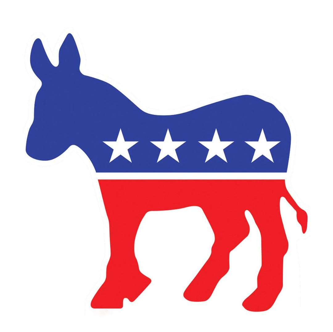 Democratic Donkey Life-size Cardboard Cutout, Political Party Standee ...