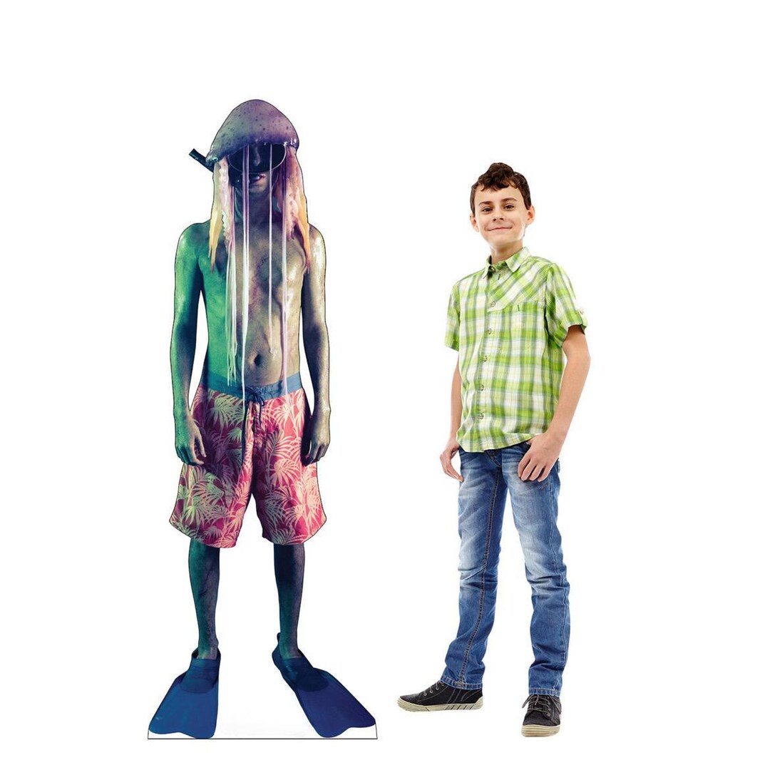 Life-size Diver Ghost Cardboard Cutout, Creepy Halloween Decoration ...