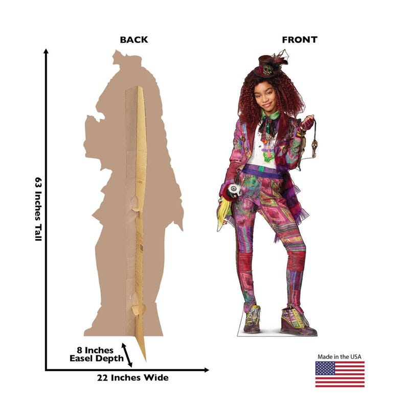 Life-size Celia Cardboard Cutout, Disney Descendants 3 Party Standee ...