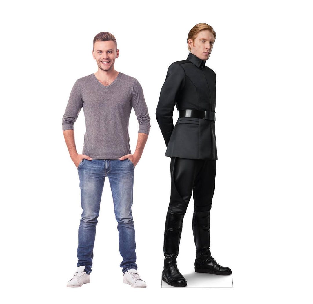 General Hux Life-size Cardboard Cutout, Star Wars IX Standee, First ...