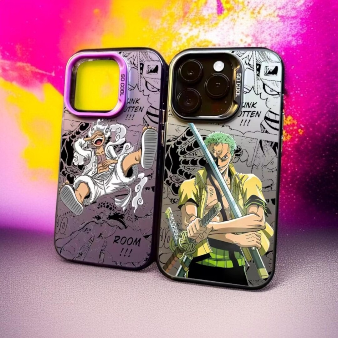 One Piece iPhone Cases – Luffy Gear 5 & Zoro, A Legendary Duo! - Etsy