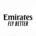 EMIRATES FLY BETTER Sponsor Logo Patch Thermal Adhesive Film 28 X 11.3 ...