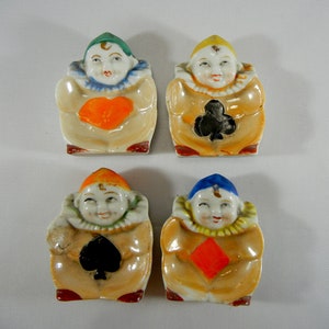 Vintage Gum Holders Clowns Spades Hearts Clubs Diamonds Made in ...