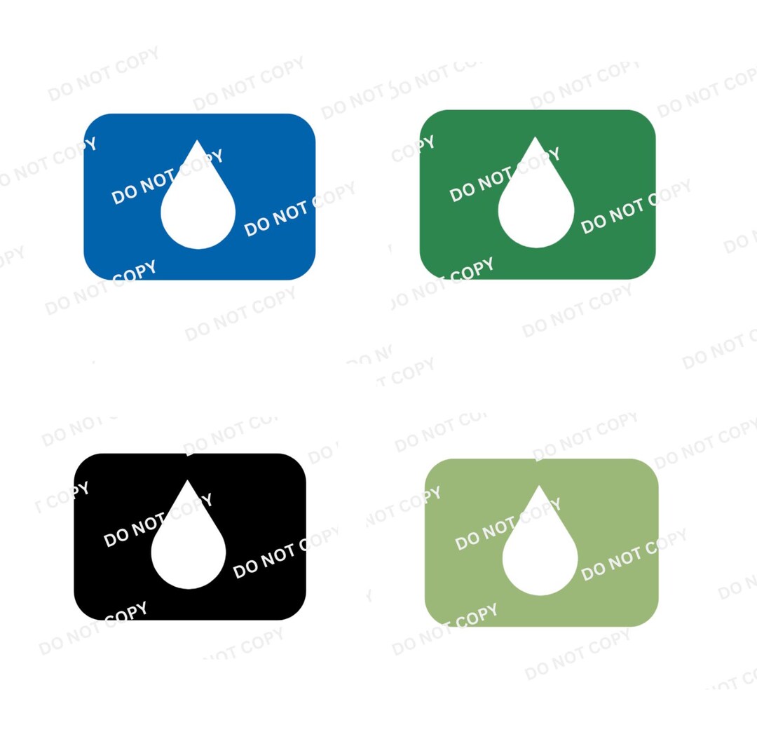 4PCS Severance Lumon Water Drop Logo Severance Show | Instant Digital ...