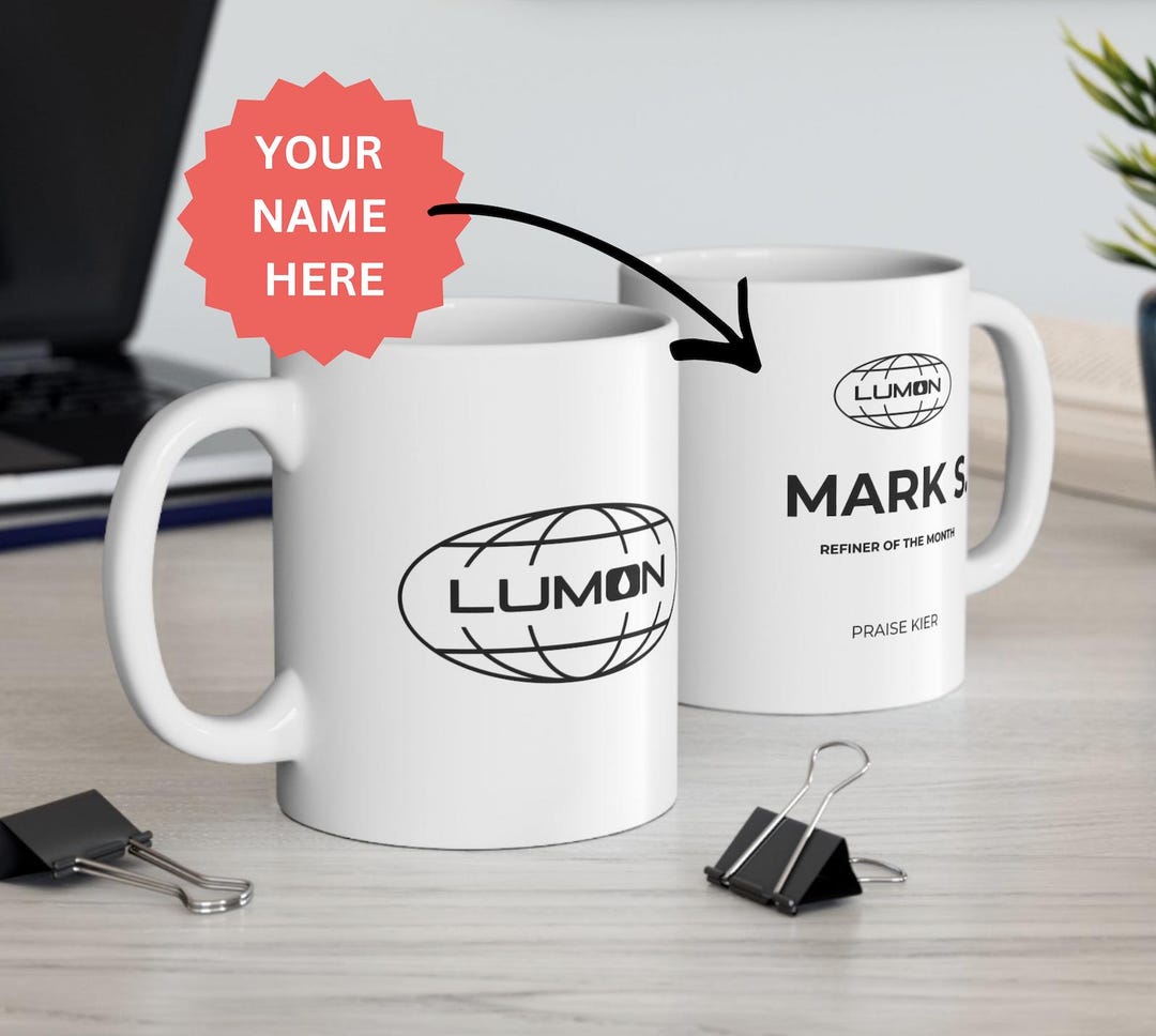 Personalized Severance Mug: Lumon Industries Refiner of the Month Gift ...