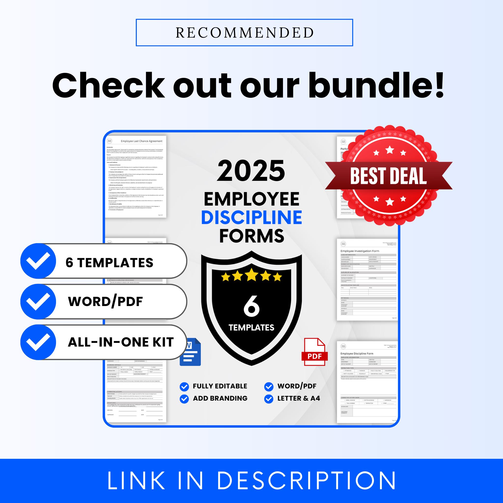 Employee Investigation Report Template (word, PDF) | Employee Investigation Form, Incident ...