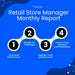 Retail Store Monthly Manager Report Template – Word & PDF, A4 + US ...