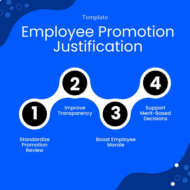 Employee Promotion Justification Form (word, PDF) | Promotion ...