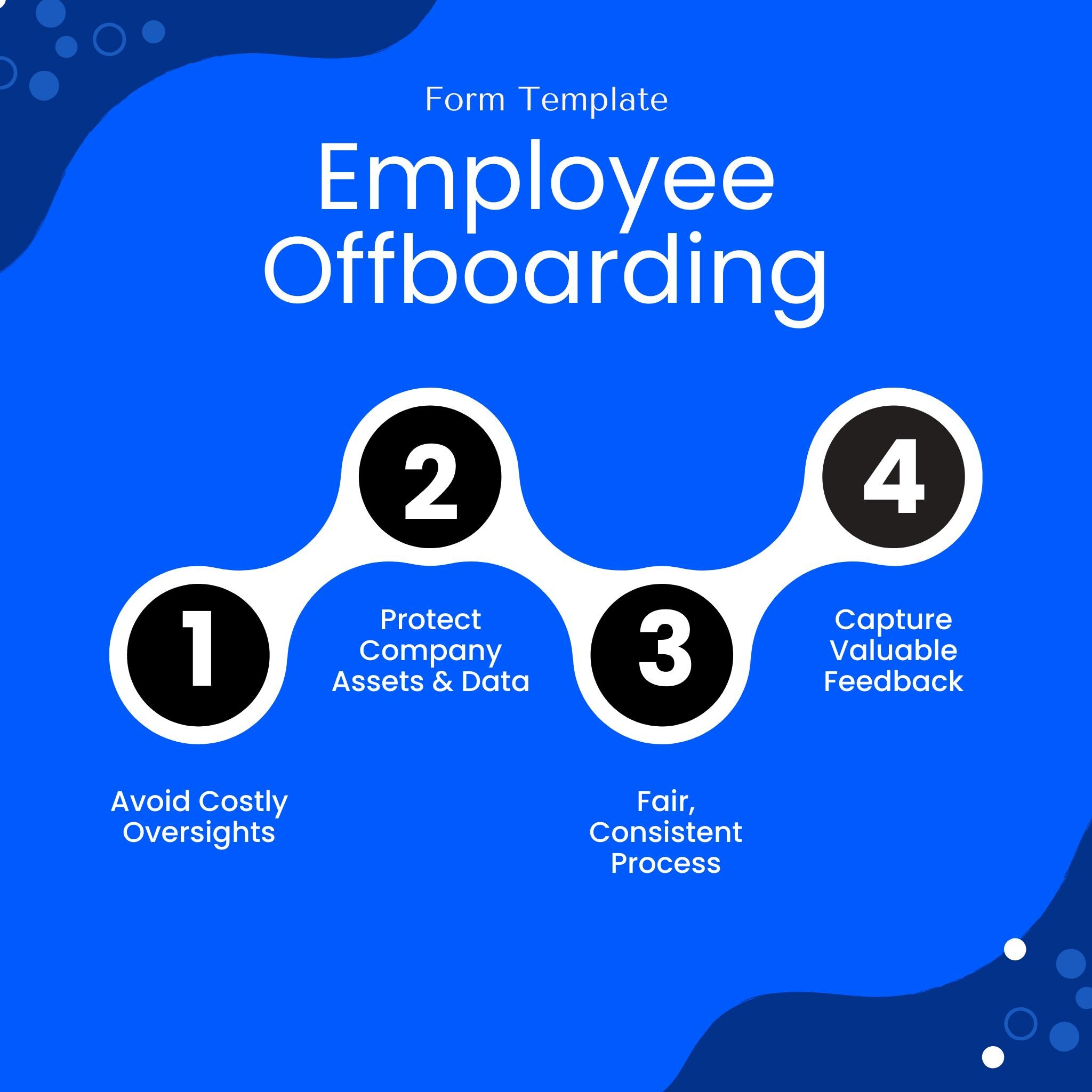 Employee Offboarding Checklist (MS Word, PDF) | Simple HR Template ...