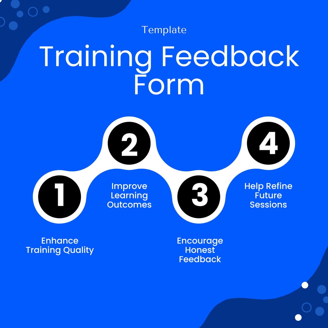 Simple Training Feedback Form Template – Word & PDF, A4 + US Letter - Etsy