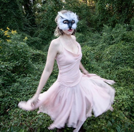 Snowy White Owl Mask Mardi Gras Mask Owl Mask Owl Costume - Etsy