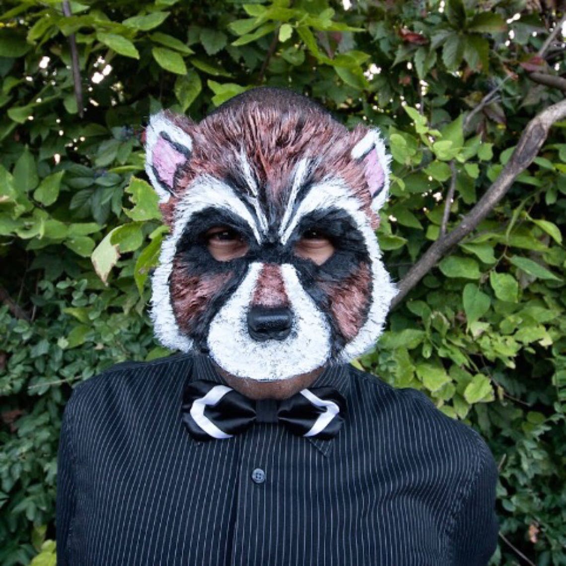 Rocket Raccoon Inspired Mask rocket raccoon costume adult | Etsy