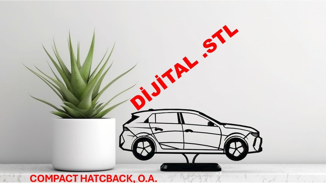 Versatile European Hatchback-inspired 3D Print File | Digital Download ...