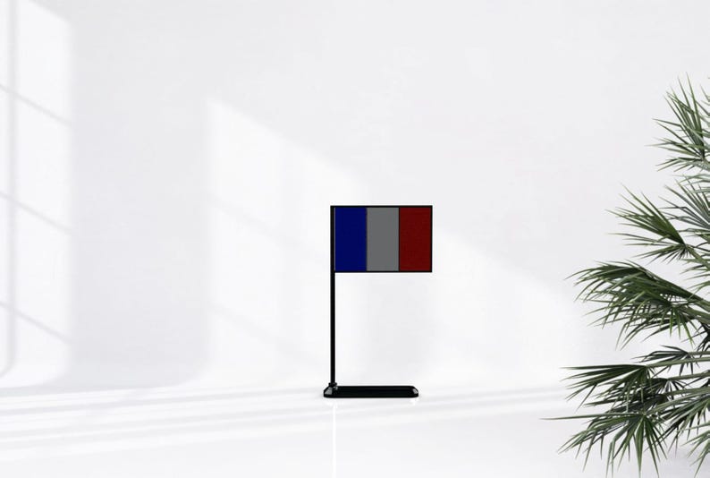 French Flag 3D Print File | Digital Download STL, AMF, 3MF | DIY France ...