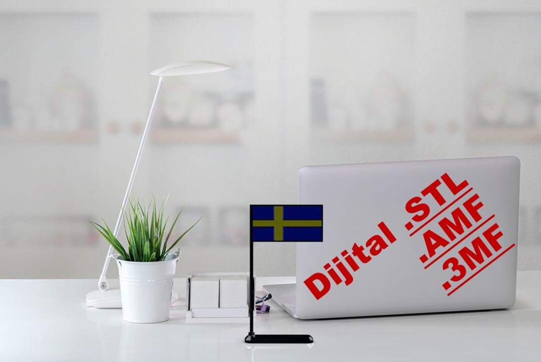 Sweden Flag 3D Print File | STL, AMF, 3MF Download | Modular Swedish ...