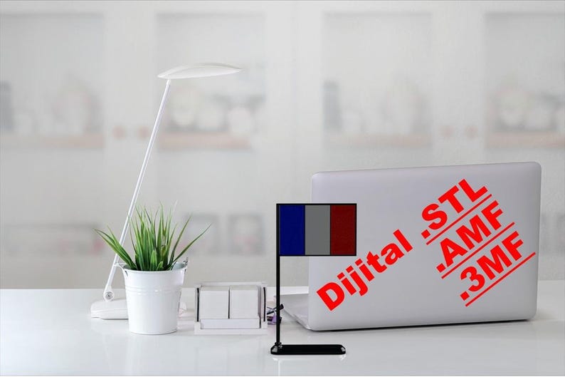 French Flag 3D Print File | Digital Download STL, AMF, 3MF | DIY France ...