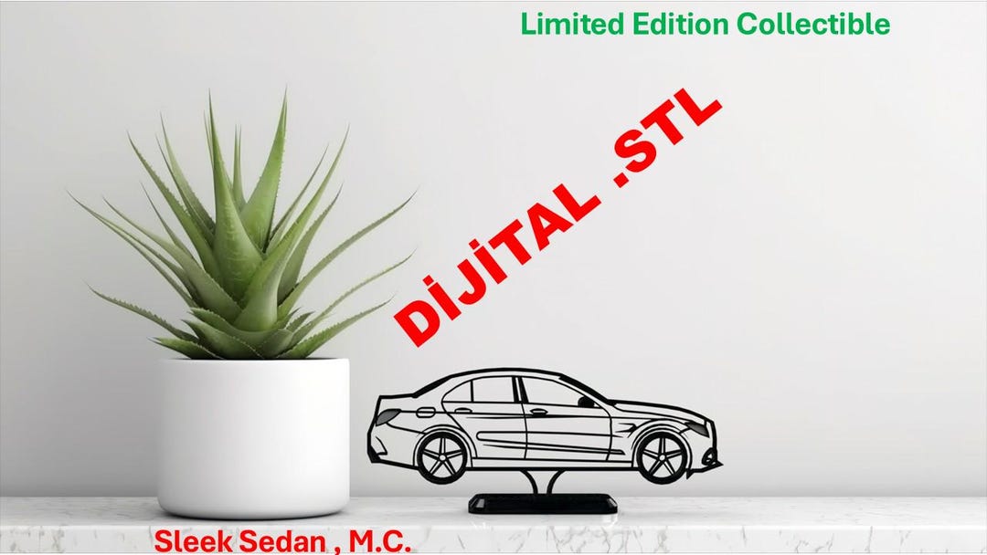 German Streamlined Compact Coupe-sedan STL File | 3D Printable Sleek ...