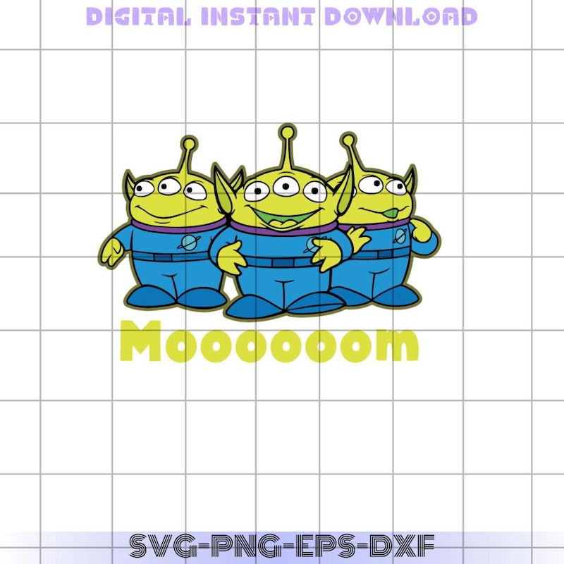 Toy Story Aliens Invite - Etsy