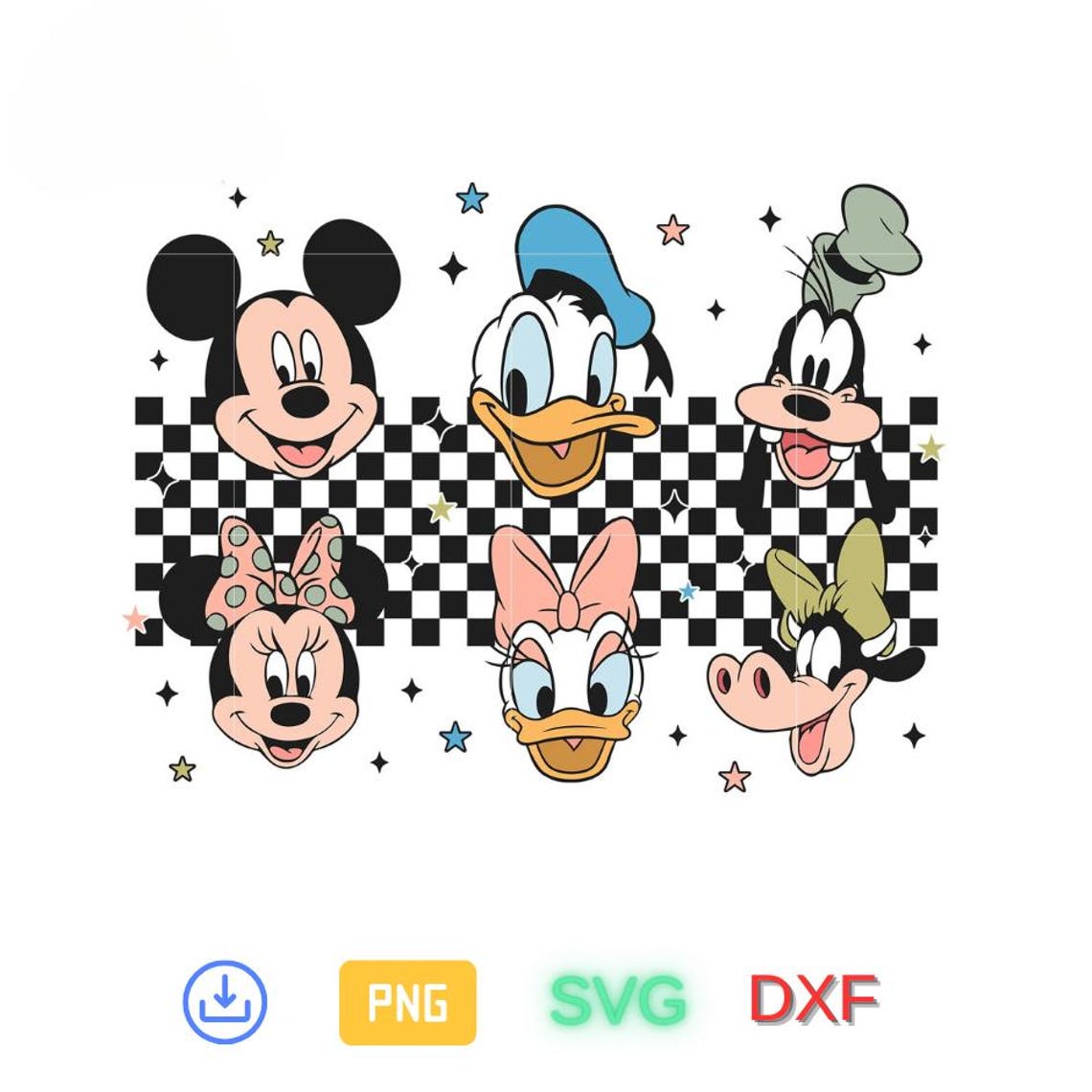 Mouse and Friends Svg, Family Vacation Svg, Mouse Best Friends Svg ...