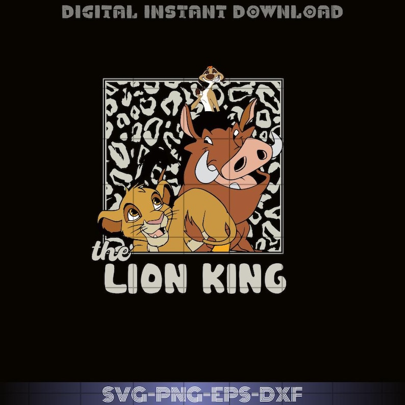The Lion King Png, Cartoon Movie Clipart, Cute Lion King Digital File ...
