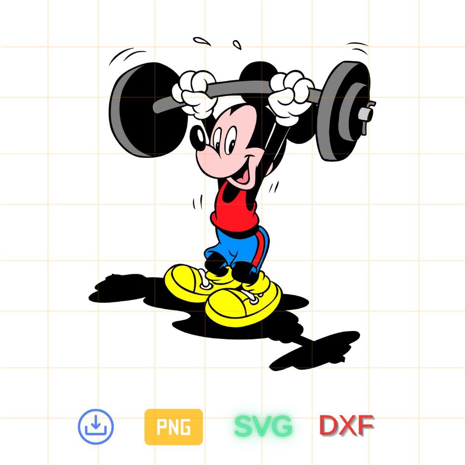 Classic Mickey Mouse Sketch PNG PDF JPG Clipart, Mickey Hand Draw ...
