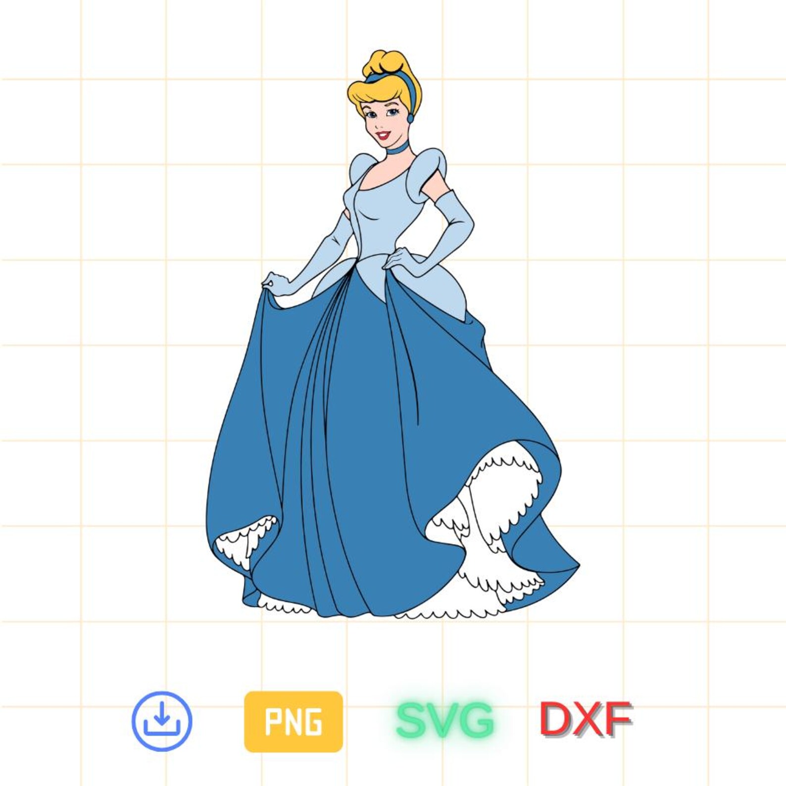 Cinderella SVG, Princess Cinderella Bundle, Cindirella Svg Files for ...