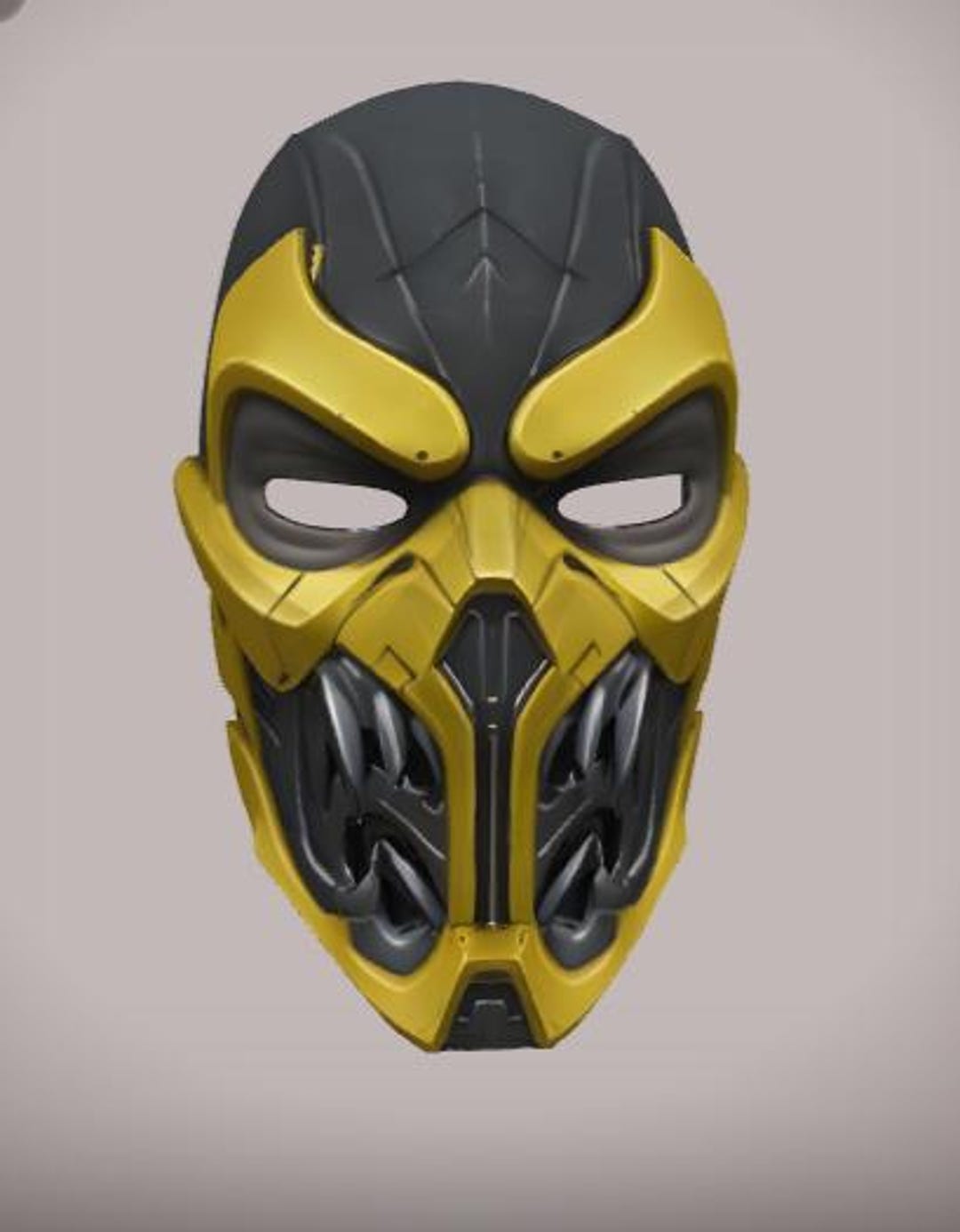 Scorpion Alternate Mask, Mortal Kombat Mask, Halloween Mask, Spectre ...