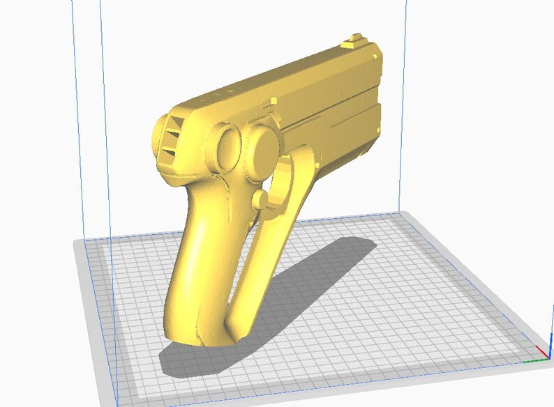 Sci Fi Blaster, Pulse Pistol, Laser Gun, Prop Weapon, Cosplay Prop,3d ...