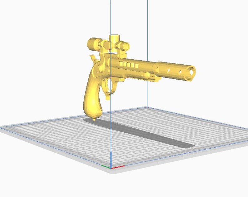 Mandalorian Style Flintlock Blaster, Space Pirate, Laser Gun, Prop ...