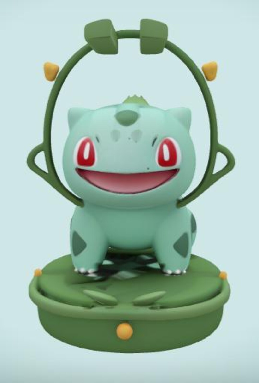 Bulbasaur Headset Stand, Pokemon Headphone Stand, 3d Printer File ...