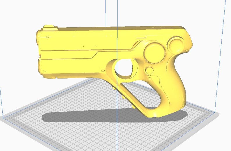 Sci Fi Blaster, Pulse Pistol, Laser Gun, Prop Weapon, Cosplay Prop,3d ...