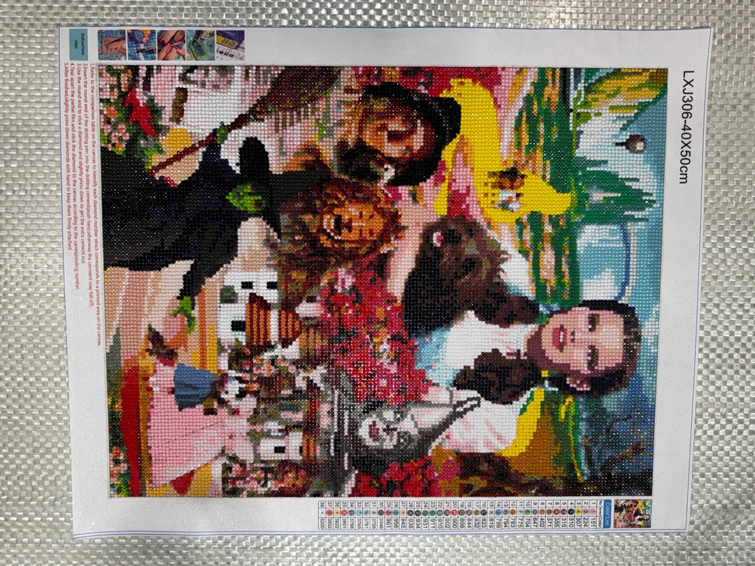 Wizard of Oz Diamond Painting 40x50cm Handmade Mosaic With Dorothy ...