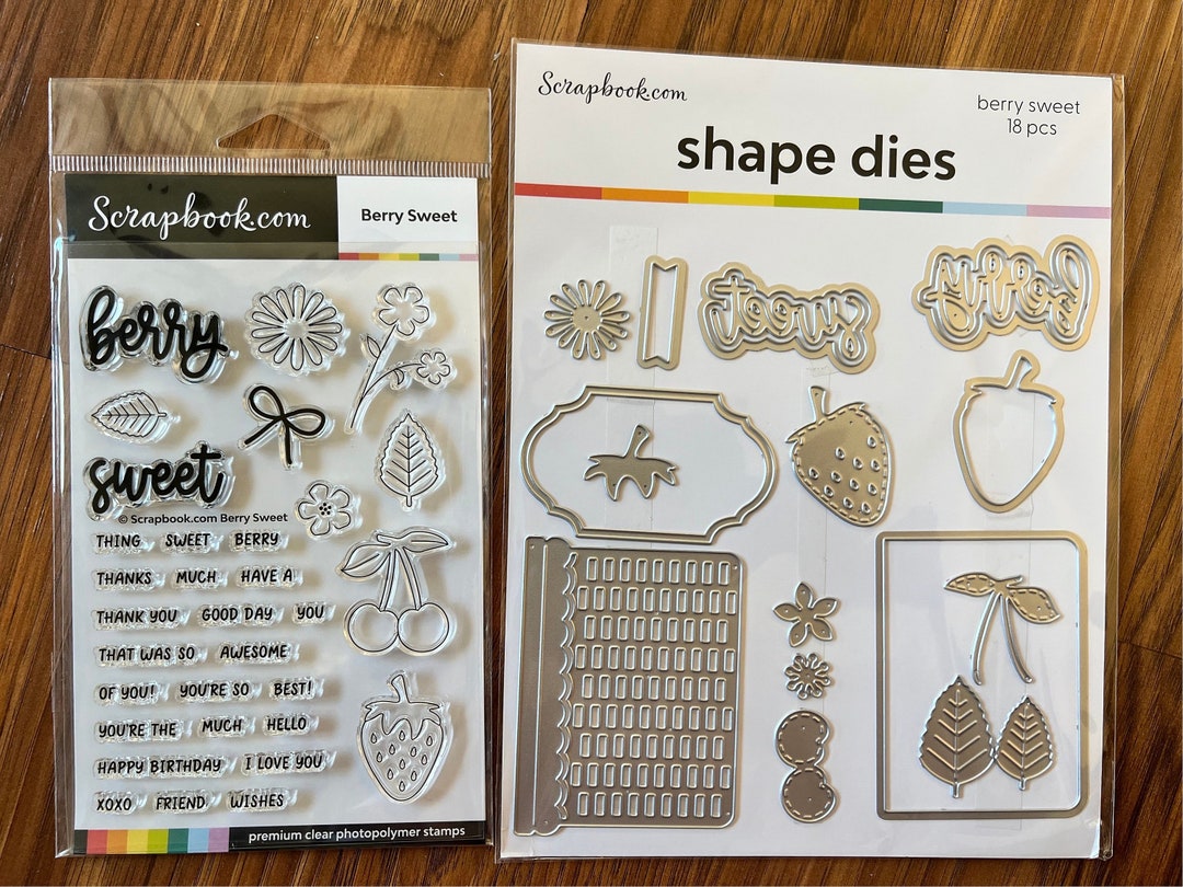 Berry Sweet Combo - Stamps and Dies - NEW - Etsy